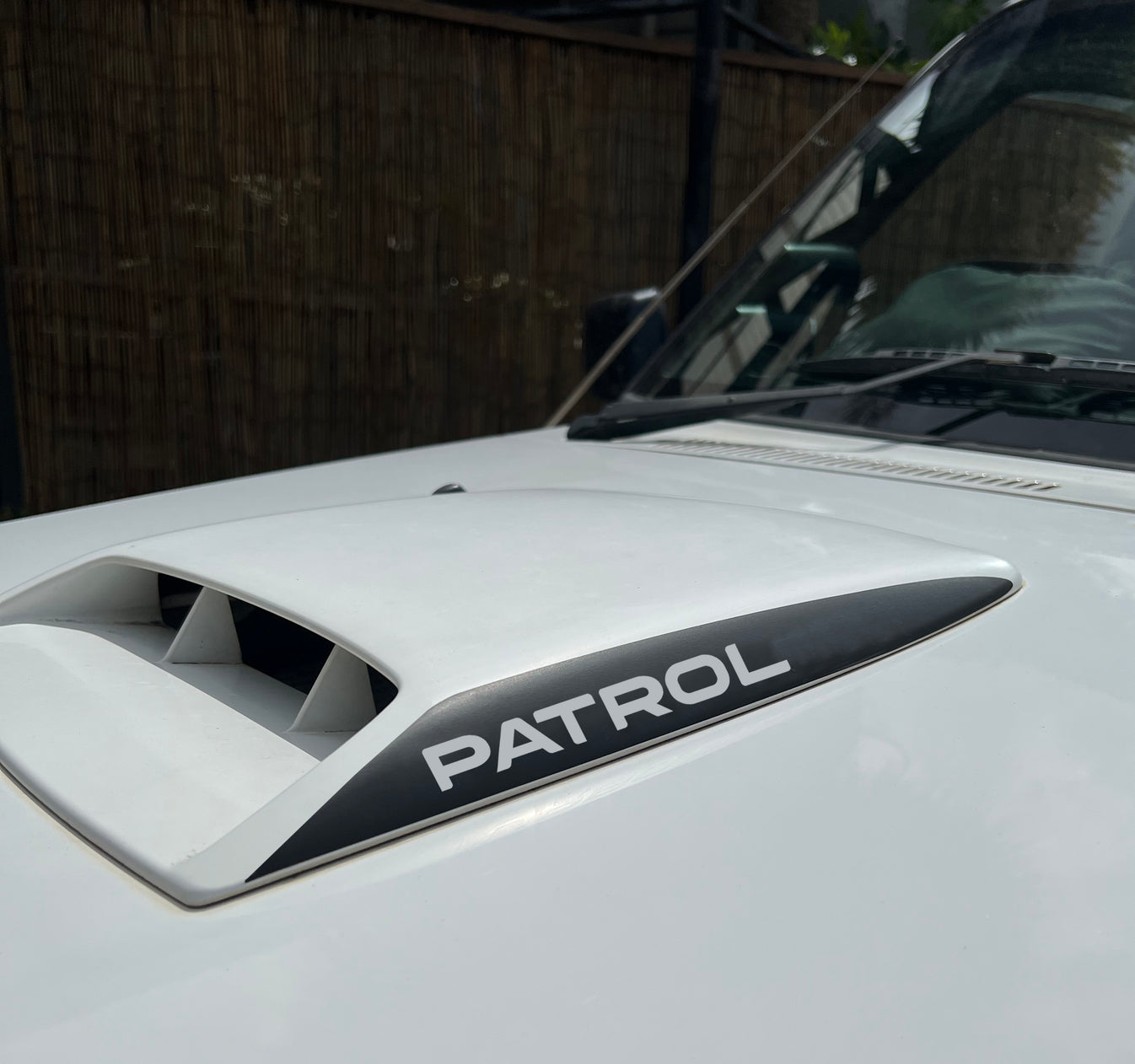 Nissan GU Patrol Bonnet Scoop Decals – FUSE DESIGN