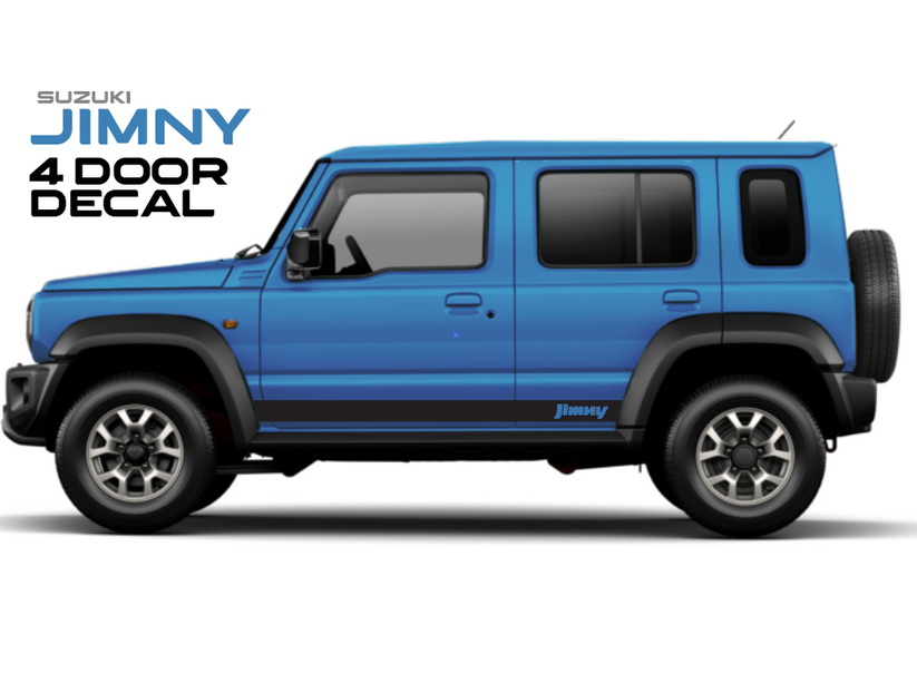 Suzuki Jimny 4 Door Decals - Jimny Logo – FUSE DESIGN